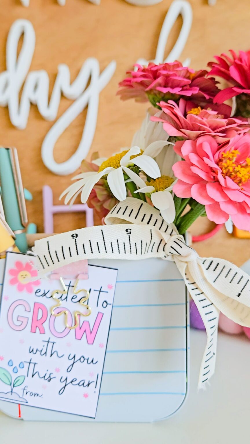 Flower Garden Teacher Gift – Ashley McLaughlin | Let's Make Holiday Magic