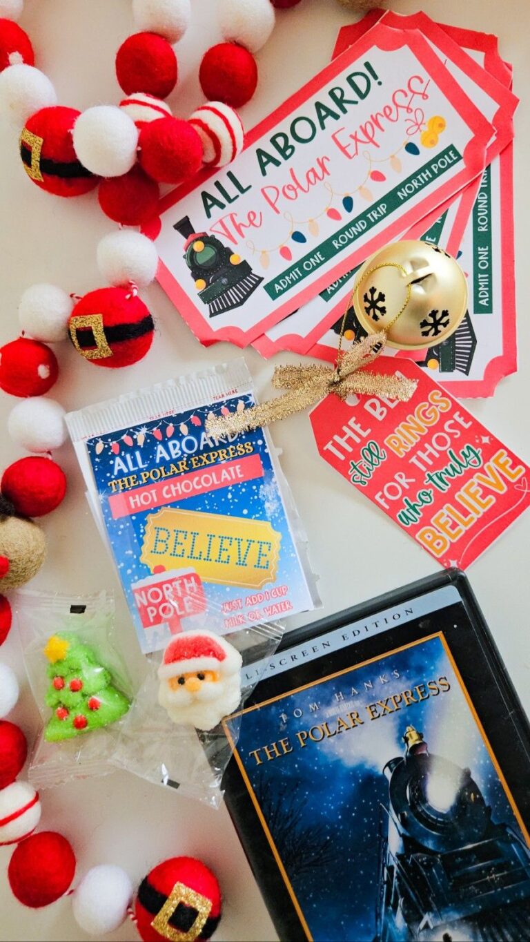 Polar Express Movie Night FREEBIES – Ashley McLaughlin | Let's Make ...