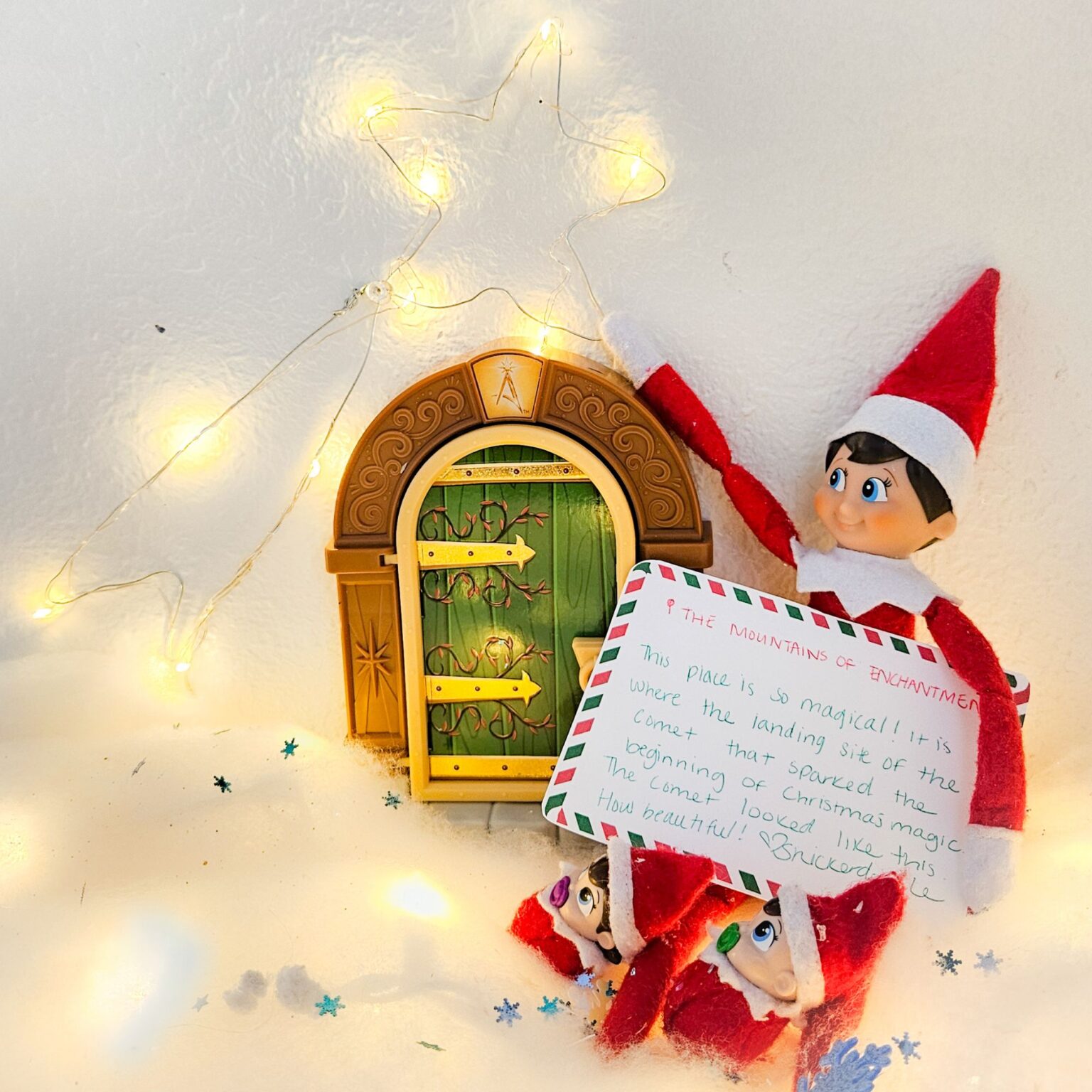 Elf Door 5 minute Ideas – Ashley McLaughlin | Let's Make Holiday Magic